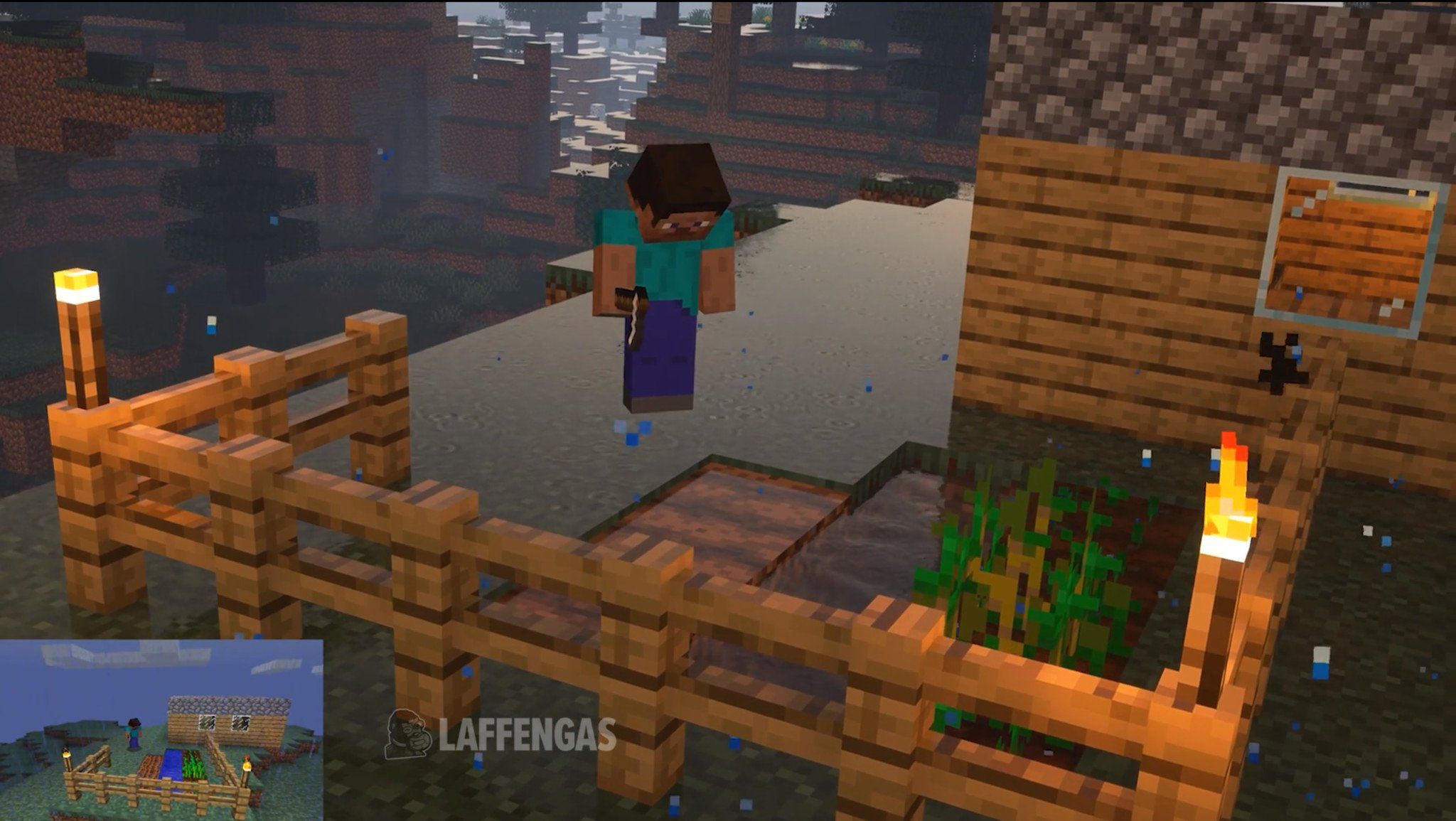 Someone recreated the original Minecraft trailer with RTX ray tracing ...