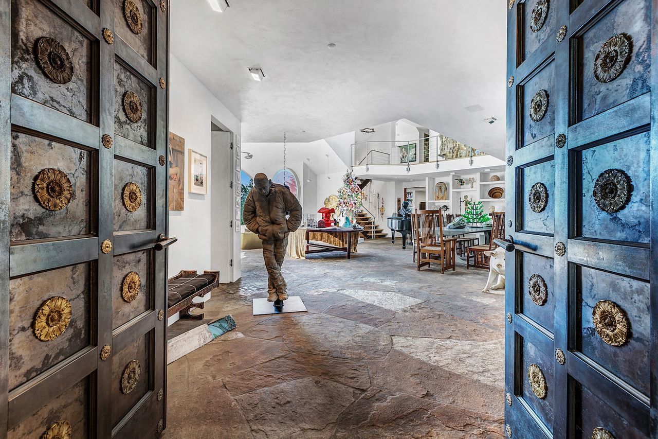 Private Gallery For Sale: This striking home doubles as a private art ...