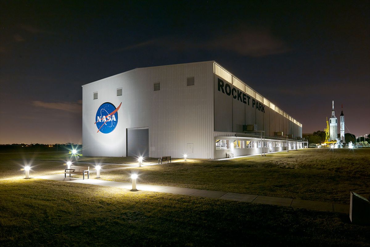 Johnson Space Center rocket park named for former director George Abbey ...