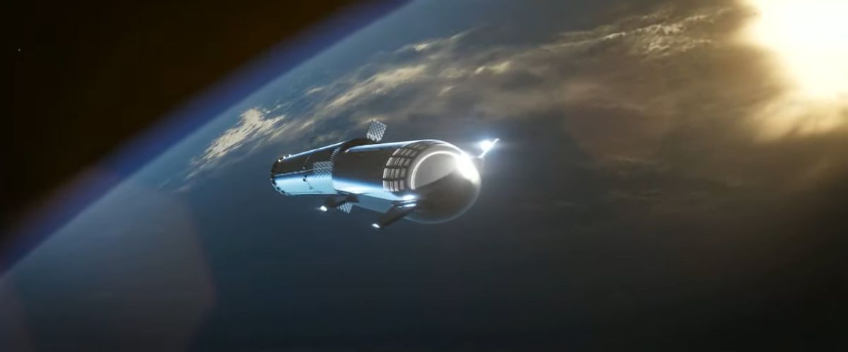 SpaceX's new Starship video animation is Tron meets Blade Runner in ...