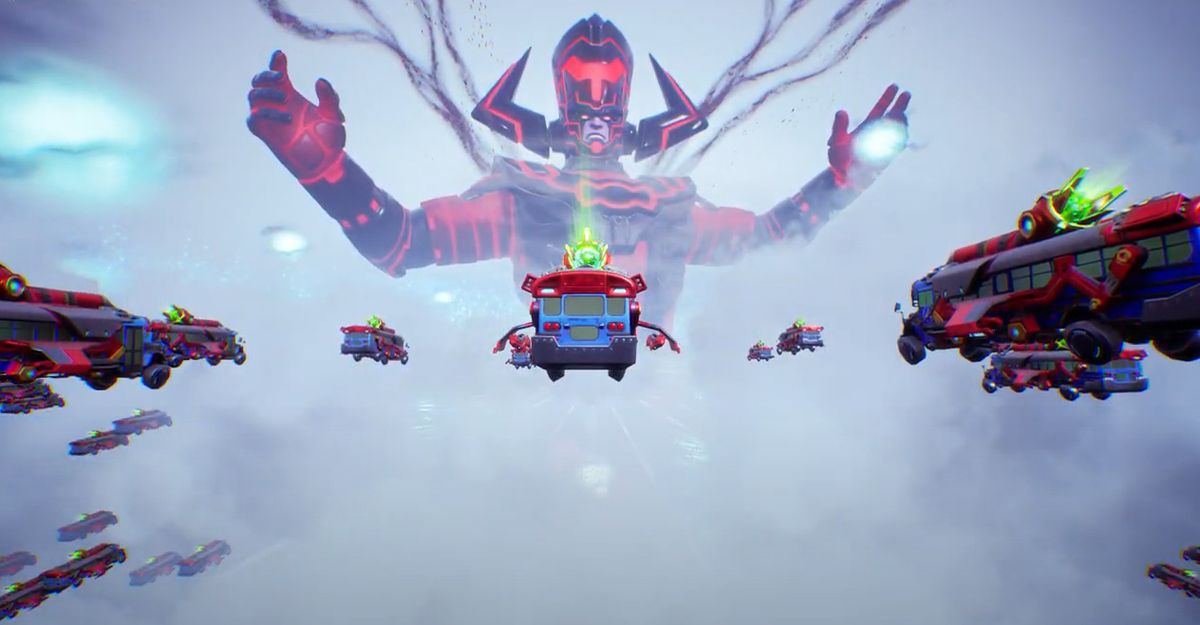 Fortnite's Galactus live event was an epic sci-fi shooter with flying ...