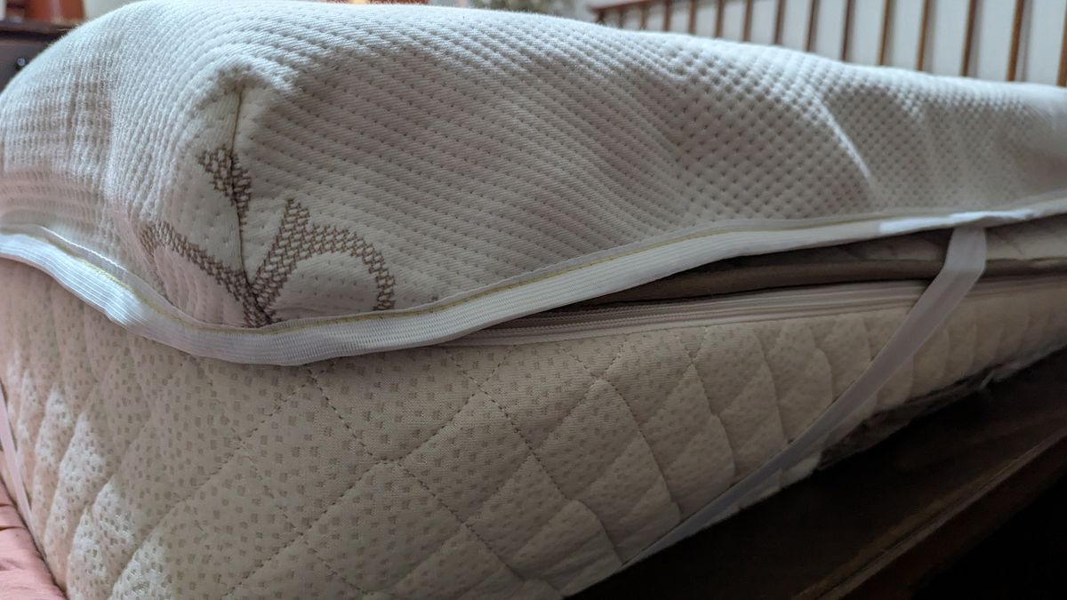 Saatva Graphite Memory Foam Mattress Topper review | TechRadar