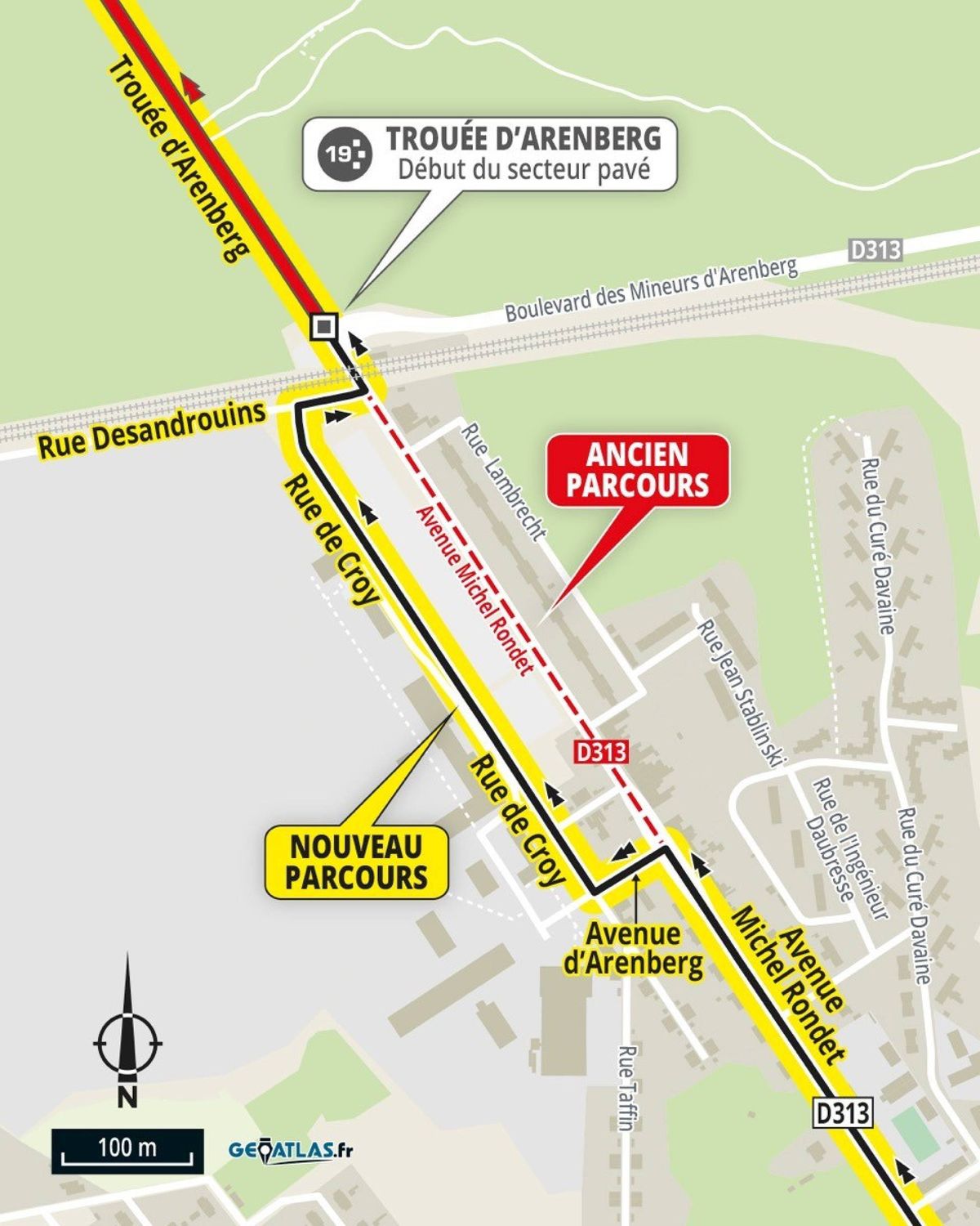 Paris-Roubaix 2025 route | Cyclingnews