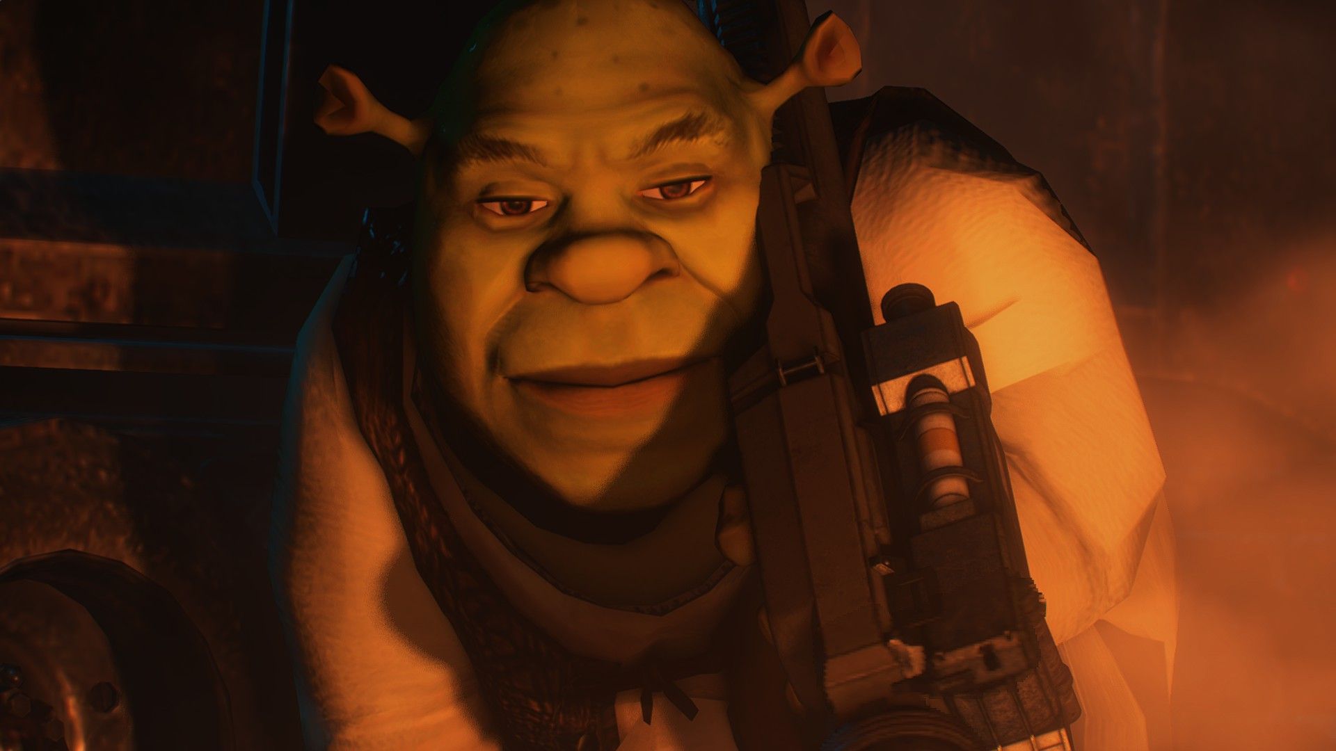 Shrek is far scarier than Nemesis, as this Resident Evil 3 mod shows ...
