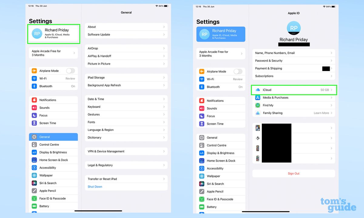 How to transfer data from iPad to iPad | Tom's Guide