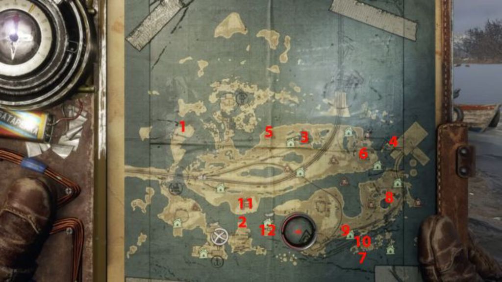 All the Metro Exodus map locations you need: every upgrade and side ...