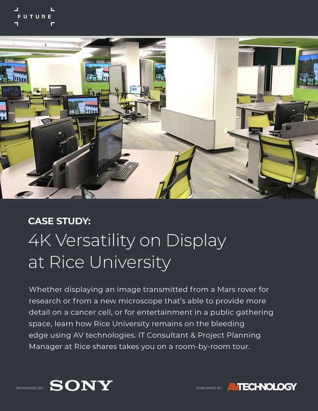 How 4K displays can be the answer to a variety of visual needs | AVNetwork