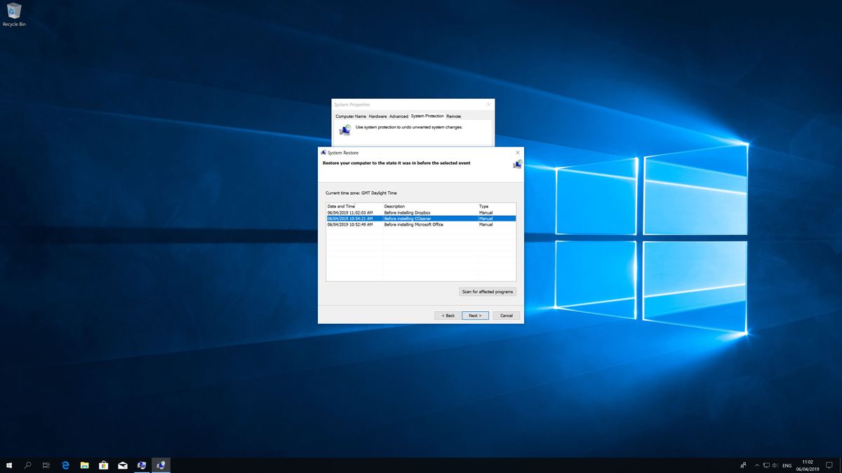 How to use System Restore in Windows 10 | TechRadar