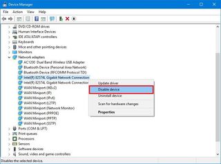How to enable or disable Wi-Fi and Ethernet network adapters on Windows ...
