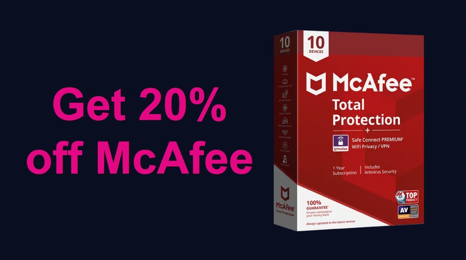 Get 20% off McAfee with this deal | TechRadar