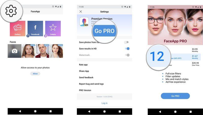 How to remove the watermark from FaceApp photos | Android Central