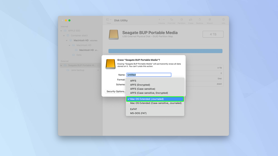 How to format an external hard drive on macOS | Tom's Guide