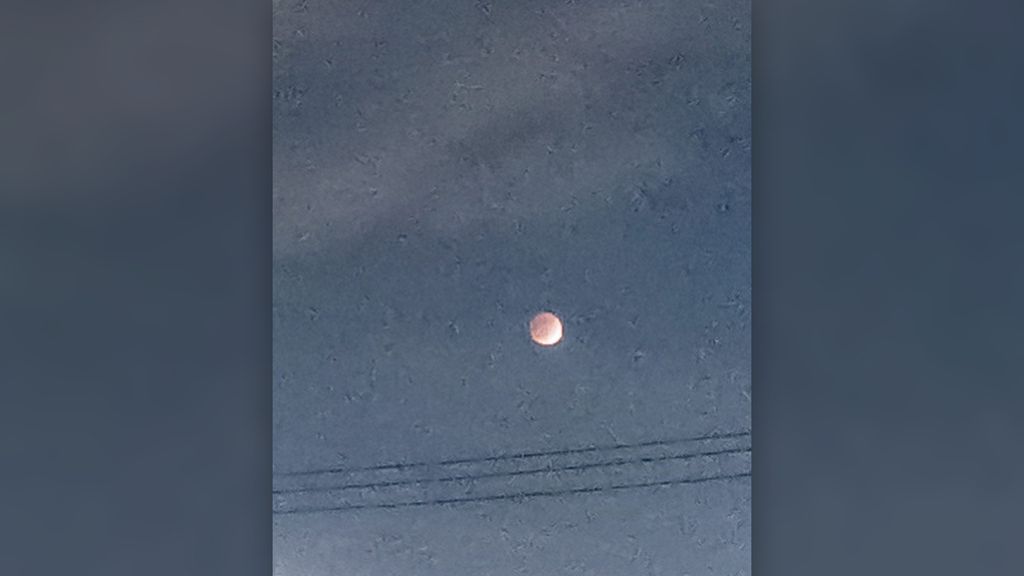 Stunning photos of the longest partial lunar eclipse of the century ...