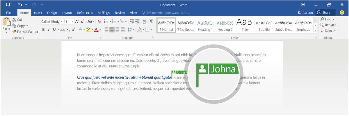 Real-time Word document collaboration comes to everyone in Office 2016 ...