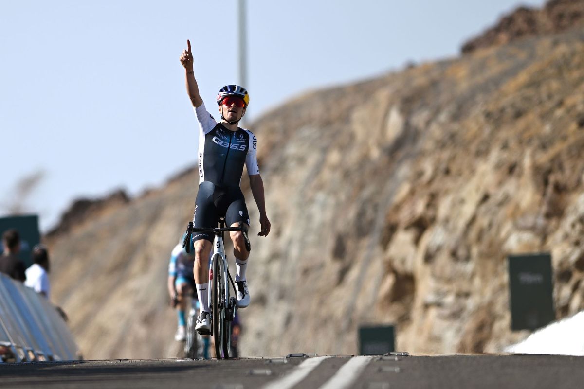 Tom Pidcock wins first race for Q36.5 on second opportunity at AlUla Tour | Cycling Weekly