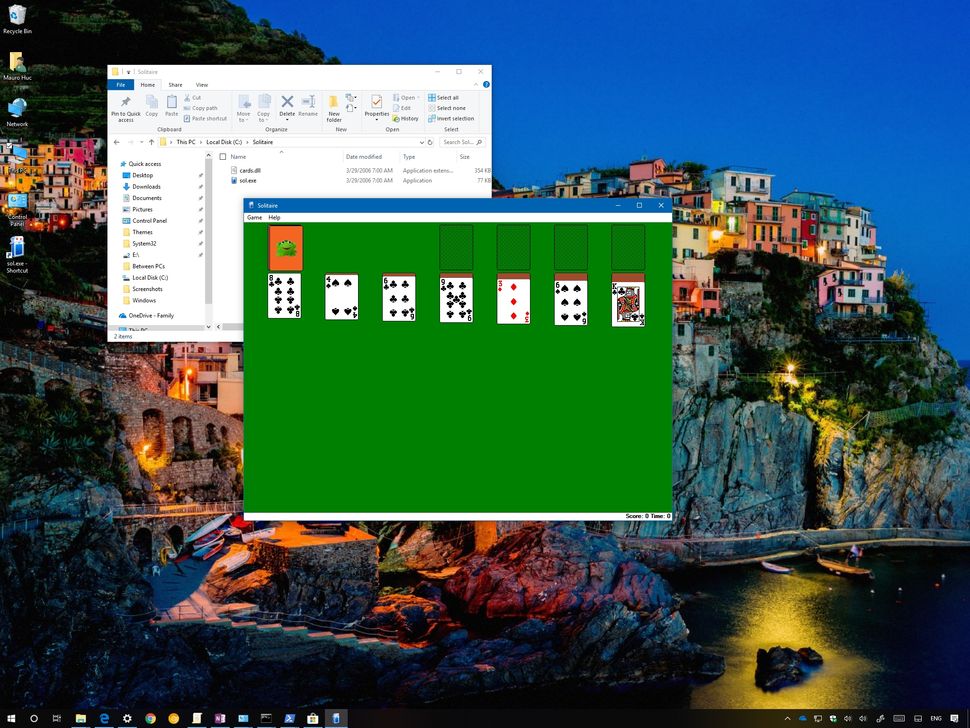 How to get the classic Windows Solitaire game on Windows 10 | Windows ...
