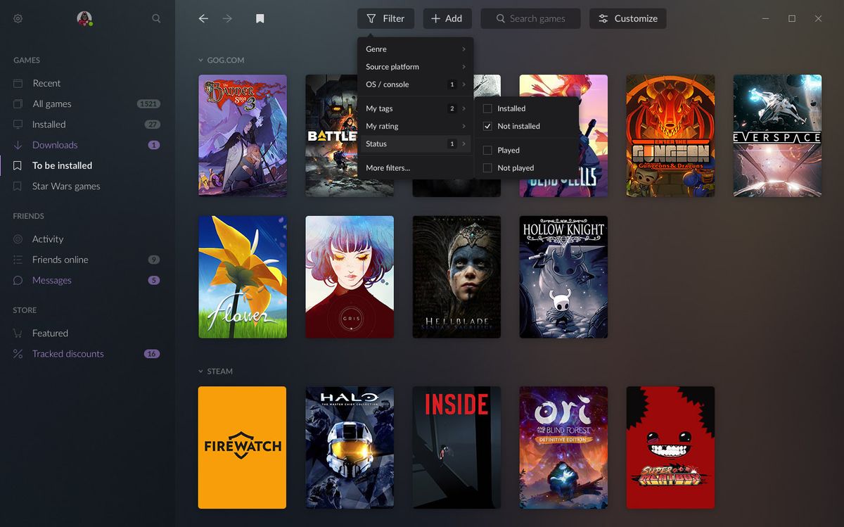 GOG Galaxy 2.0 wants to be the one client to rule them all | PC Gamer