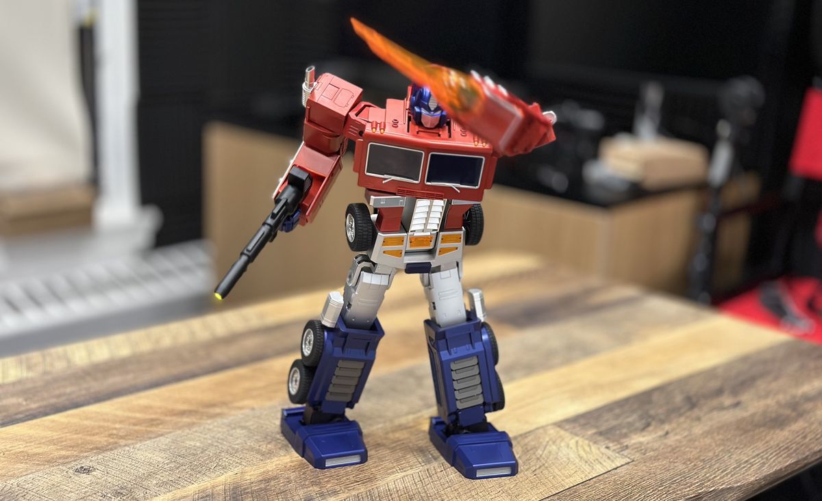 I just tried the self-transforming Optimus Prime Elite — and it’s ...