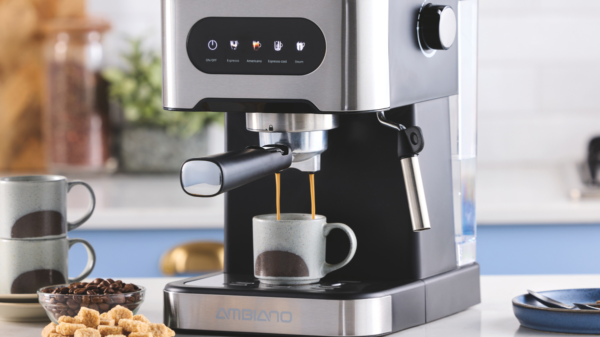 Aldi is selling an espresso machine for £60 for Christmas | Ideal Home