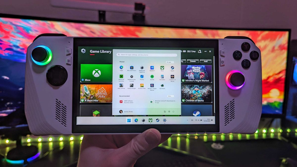 7 best tips to setting up your new ASUS ROG Ally handheld | Windows Central