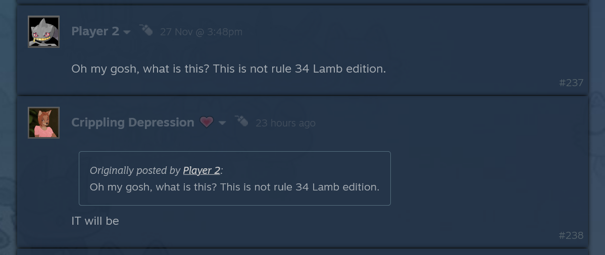 Cult Of The Lamb Devs Said Theyd Make The Sex Update Meme Come True