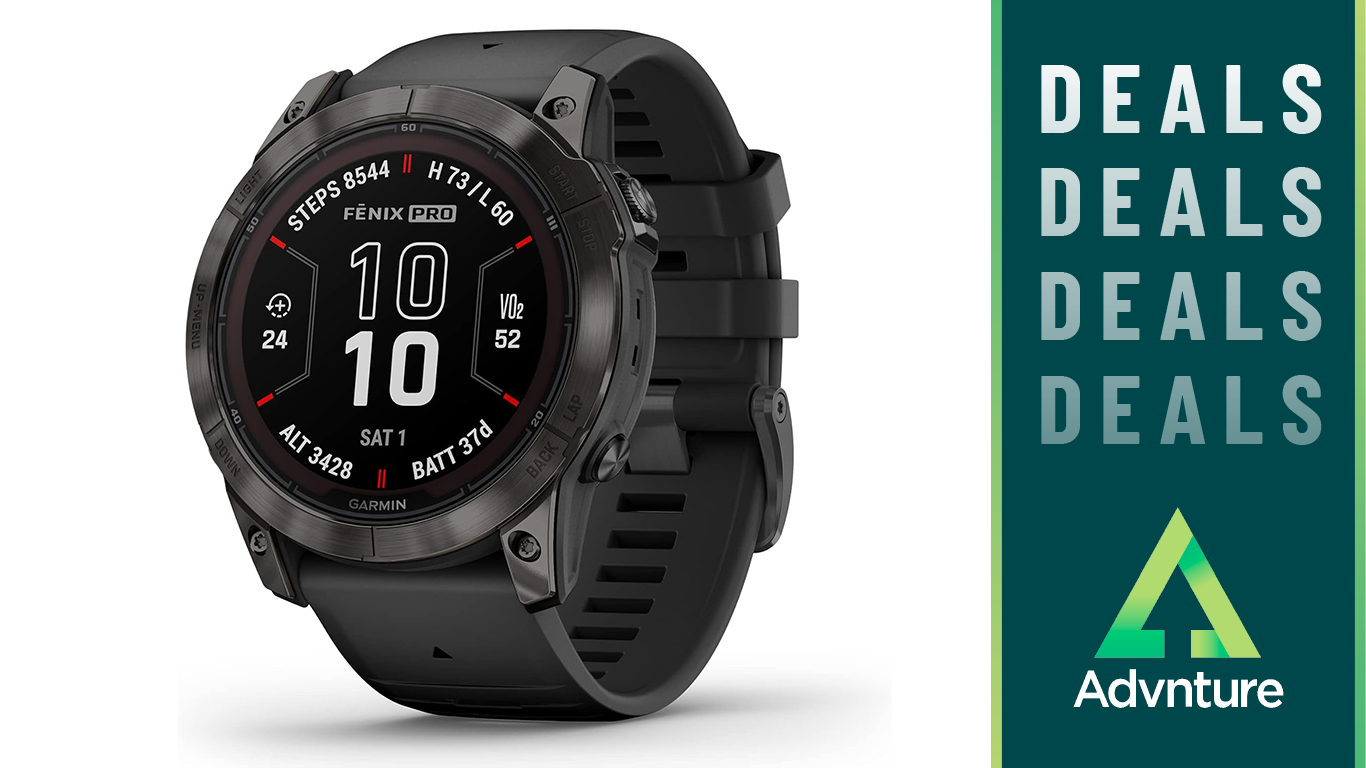 The Garmin Fenix 7X Pro Sapphire Solar watch is still $300 off in the ...