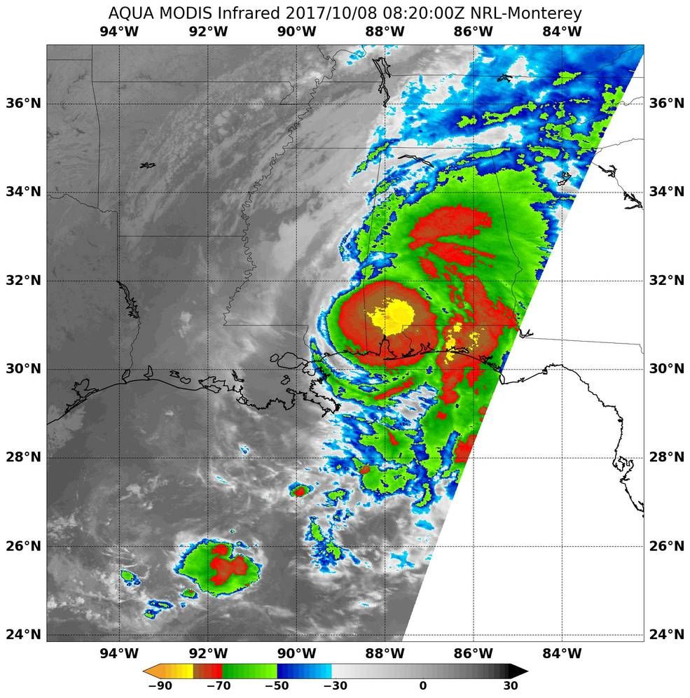 What Hurricane Nate Looked Like from Space (Videos) | Space
