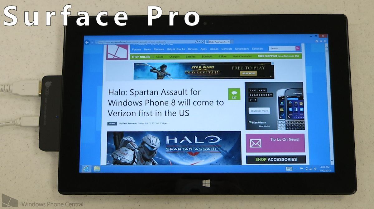 Surface 5 in 1 Adapter Review: Plug more things into your Surface or ...