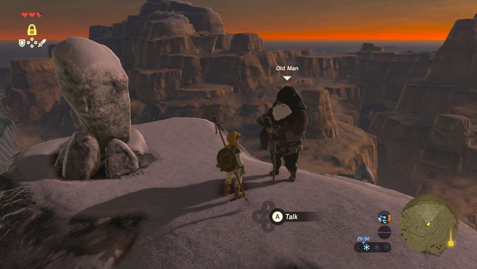 Legend of Zelda Breath of the Wild Old Man locations | GamesRadar+