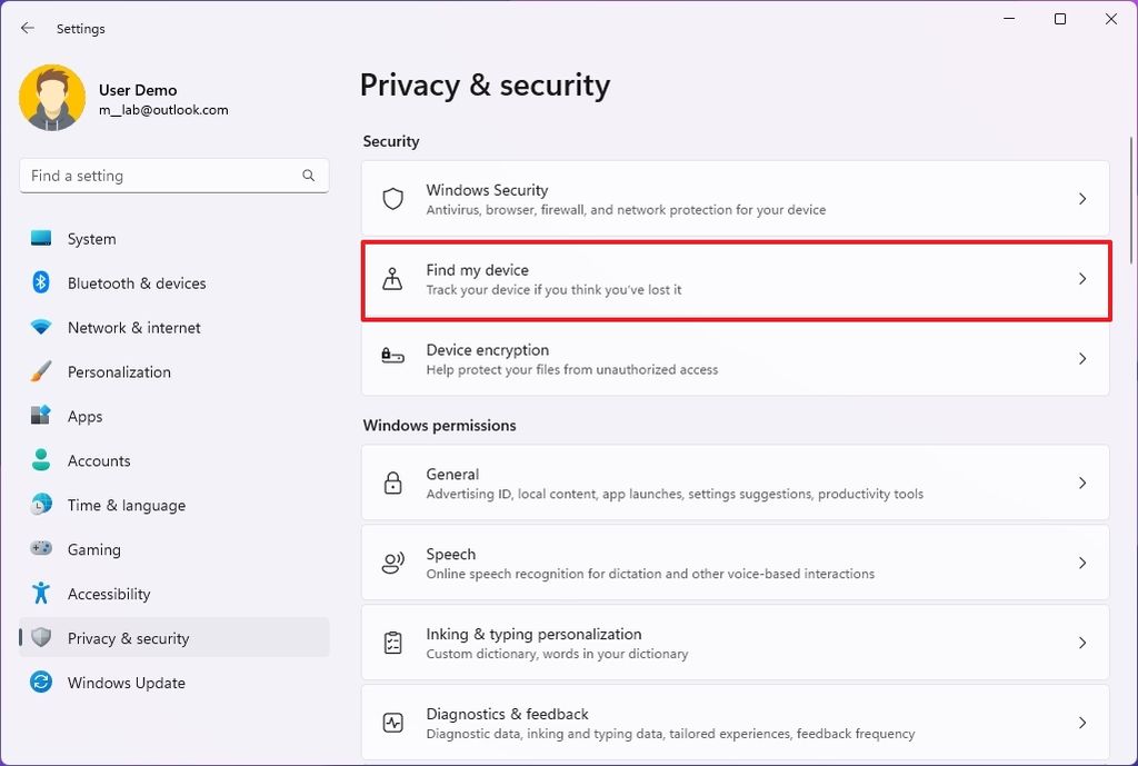 How to enable Find My Device on Windows 11 | Windows Central