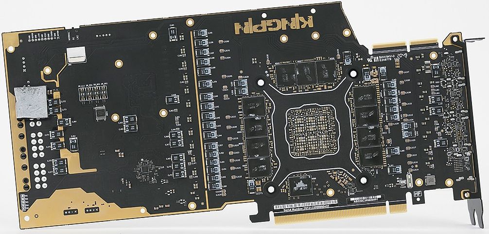 Check Out the Funky PCB On EVGA's GeForce RTX 3090 Kingpin GPU | Tom's ...