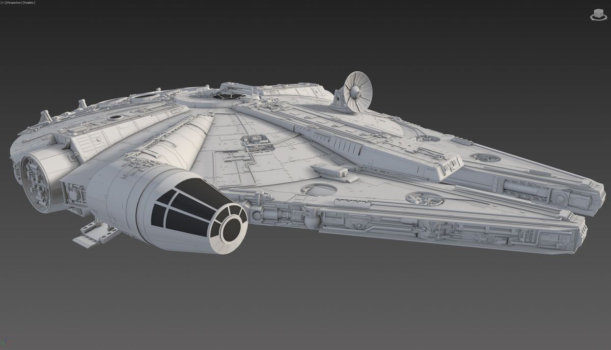 Discover how this stunning Millennium Falcon model was made | Creative Bloq