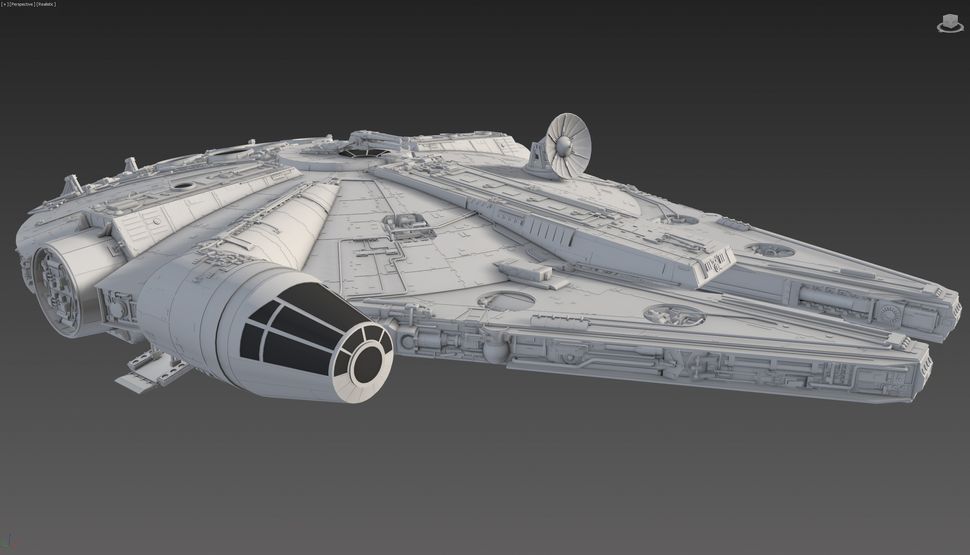 Discover how this stunning Millennium Falcon model was made | Creative Bloq