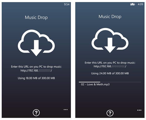 Music Drop, transferring tunes to your Windows Phone | Windows Central