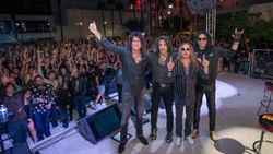 A year on from their final show, Kiss have shared a pyro-spectacular 20 ...
