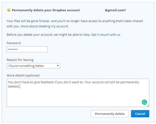 How to cancel Dropbox | Android Central