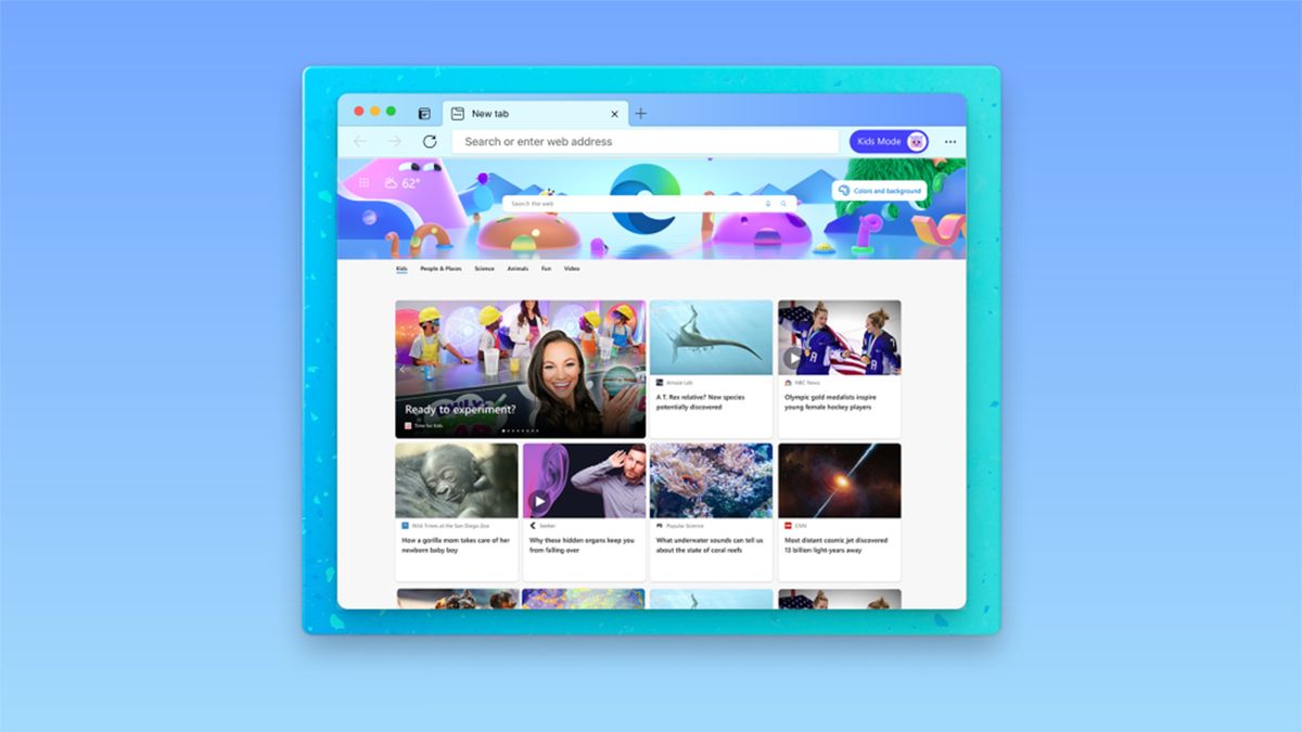 Edge Kids Mode brings safer browsing for your child — here's how | Tom ...