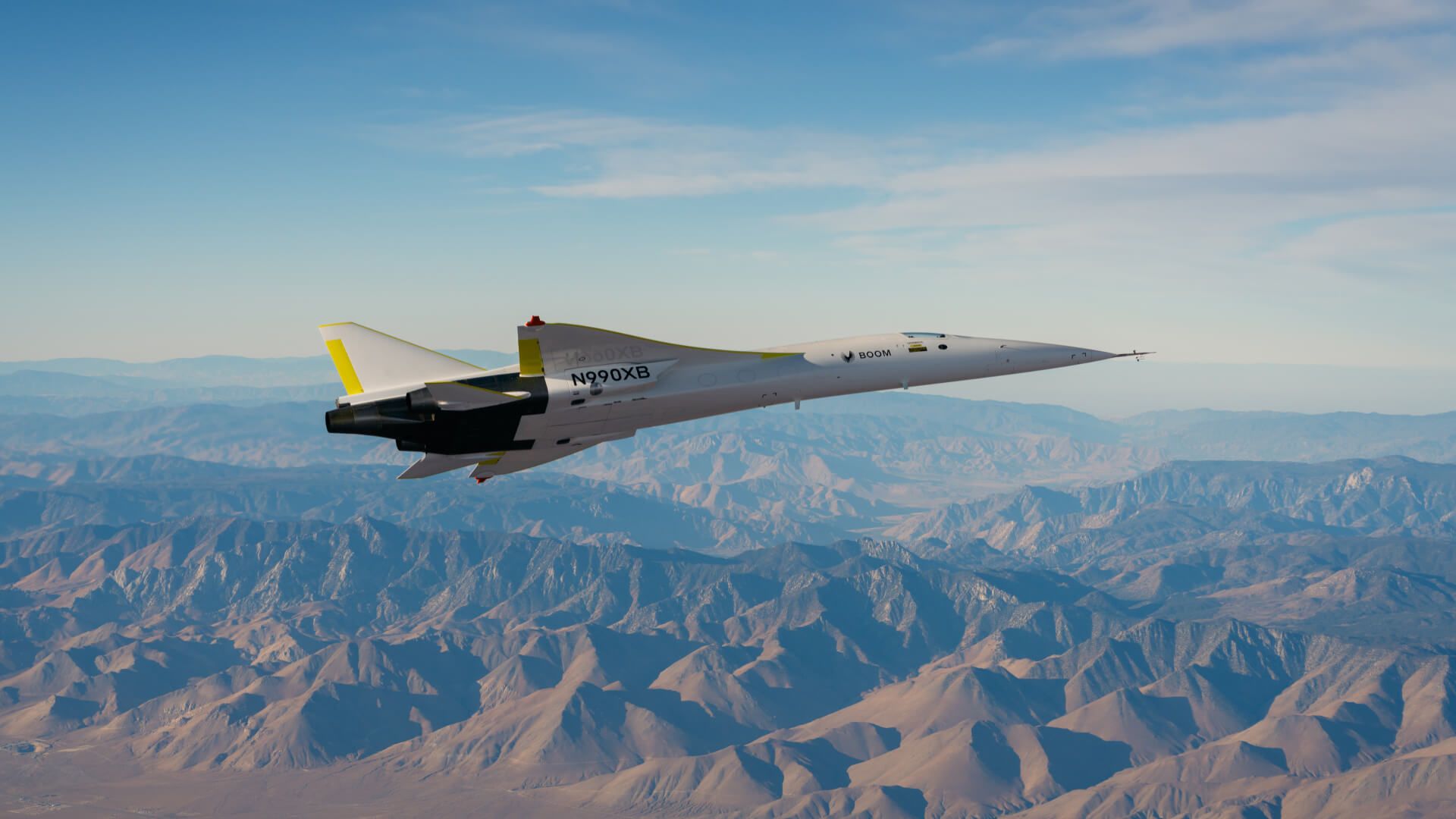 Boom Supersonic's XB-1 jet sets new speed record during 7th test flight ...
