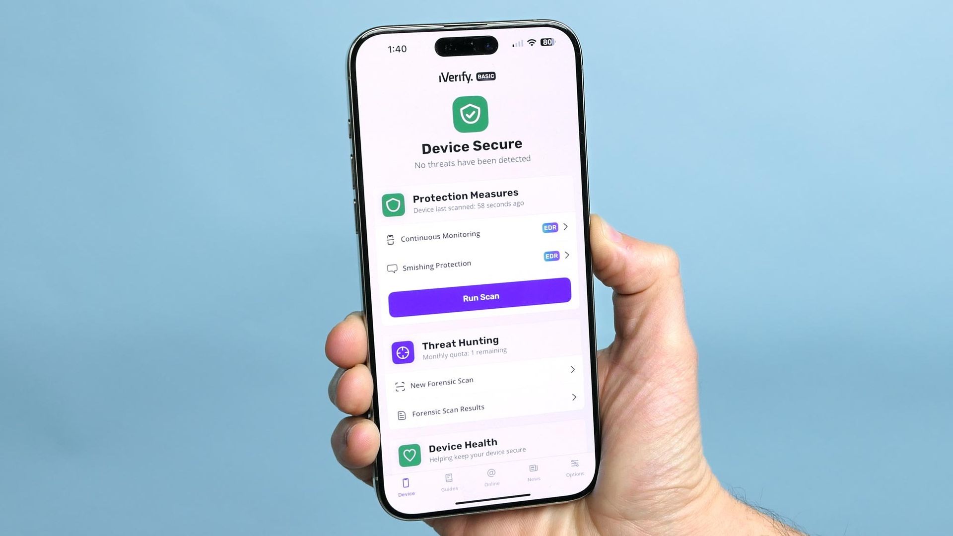 I used iVerify’s $1 app to scan my iPhone for the dangerous Pegasus spyware — here's what ...