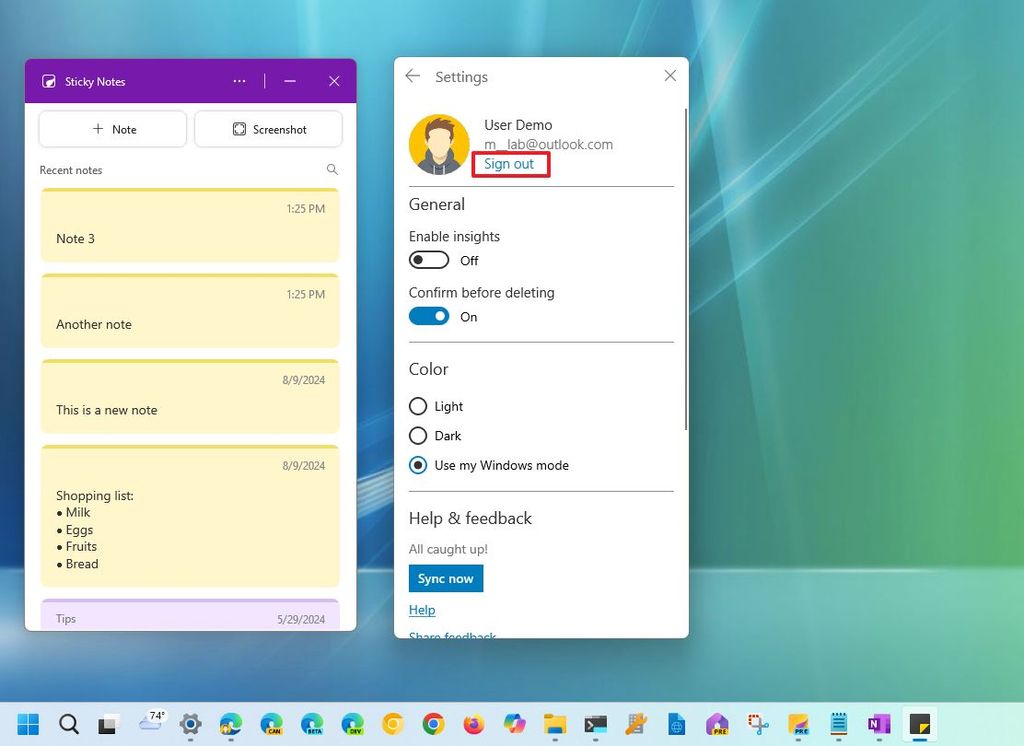 How to troubleshoot the new Sticky Notes app on Windows 11 | Windows ...