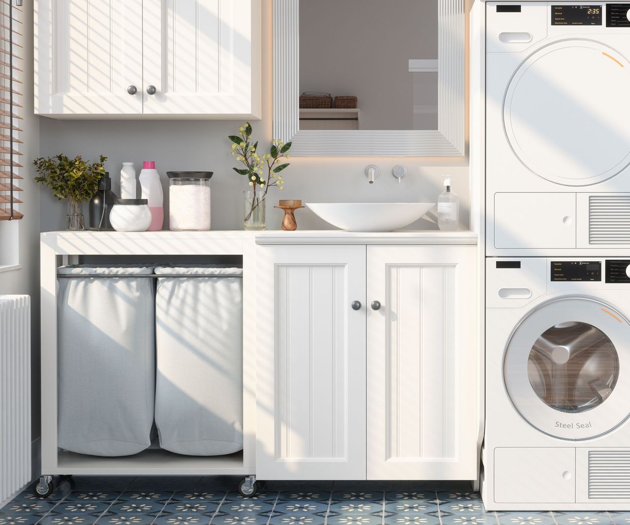 How to hide a laundry basket: 7 practical hiding spots | Homes and Gardens