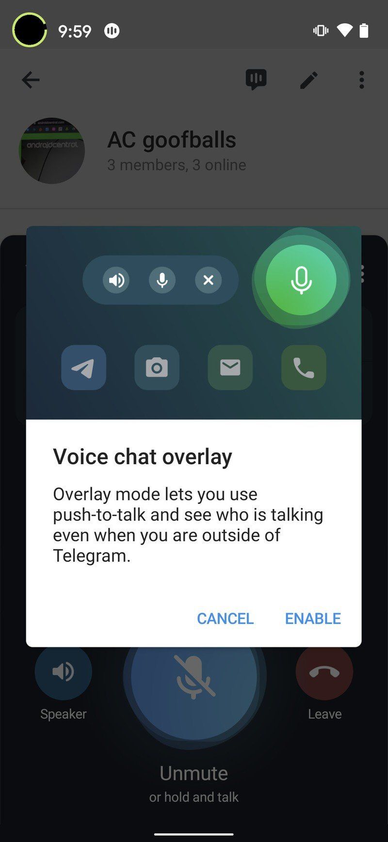 How to use Telegram's Voice Chat feature to create your own shared live ...