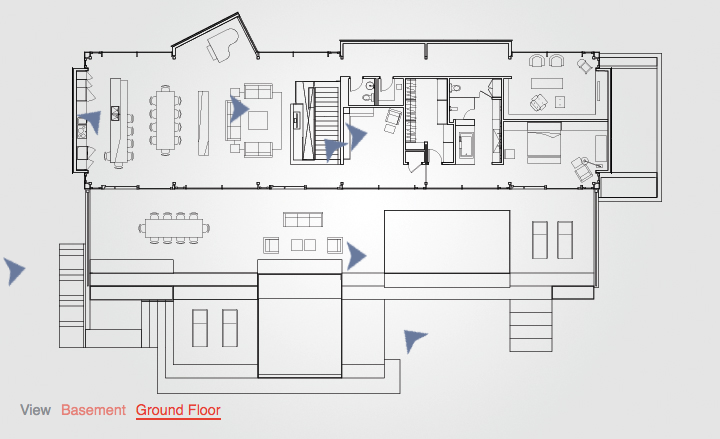 Interactive floor plan: Long House by +tongtong in Canada | Wallpaper