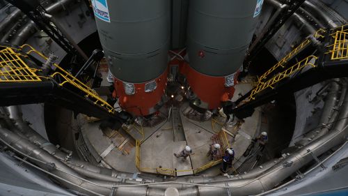 In Photos: Soyuz Rocket Launches Russia's Meteor M2-2 Weather Satellite ...