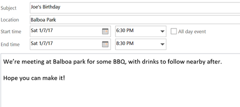How to Insert a Calendar Event into an Outlook Email | Laptop Mag
