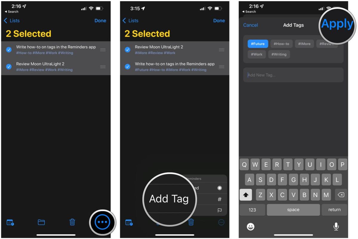 How to use tags in Reminders on iPhone and iPad | iMore