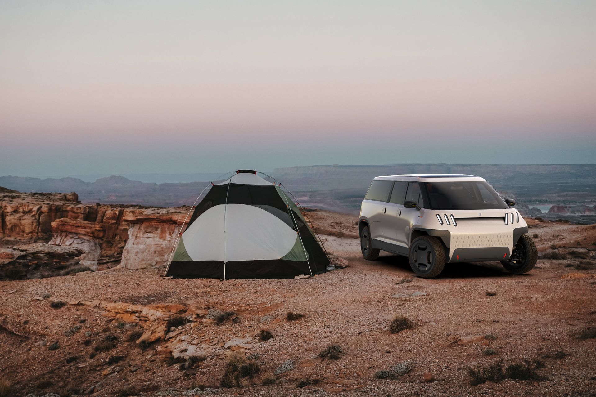 Meet the final drivable prototype of the Telo MT1 pickup truck, shaped ...