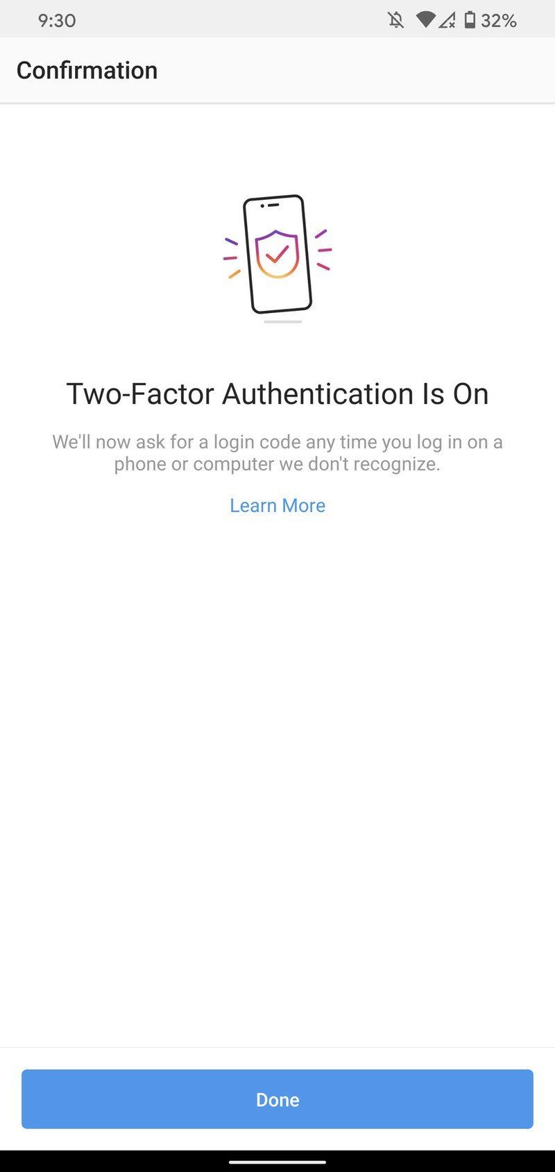 How to set up two-factor authentication for your Instagram account ...