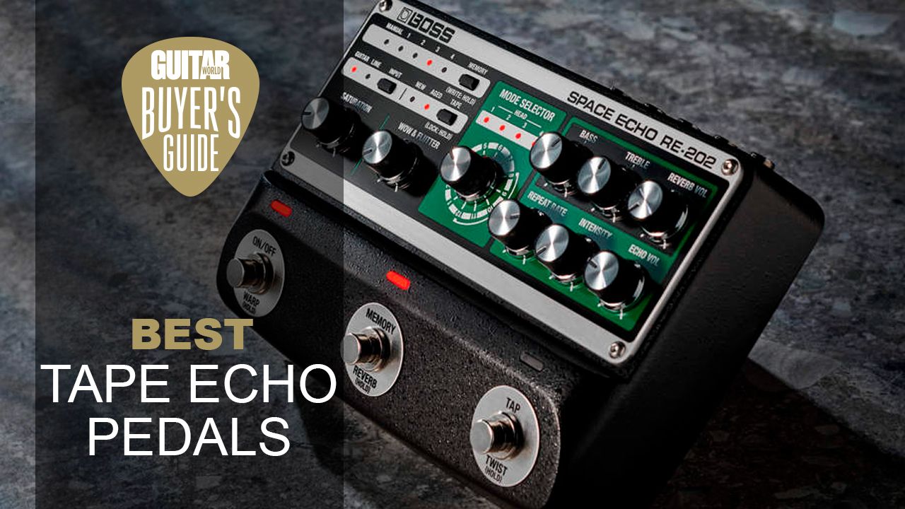 Best tape echo pedals 2025: Nail the warm sound of tape delay | Guitar ...