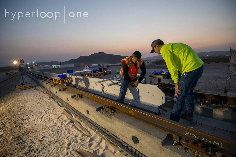 In Photos: Building the Superfast 'Hyperloop One' Transit System of the ...